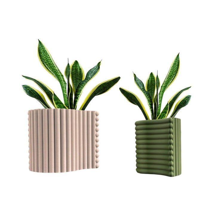 Buy 3D Printed Planters Online | Modern Pots | Happimess