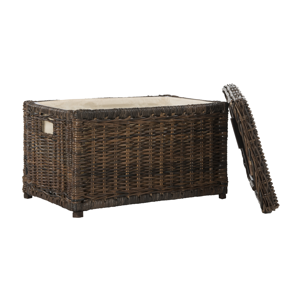 Elijah 30" Wicker Storage Trunk
